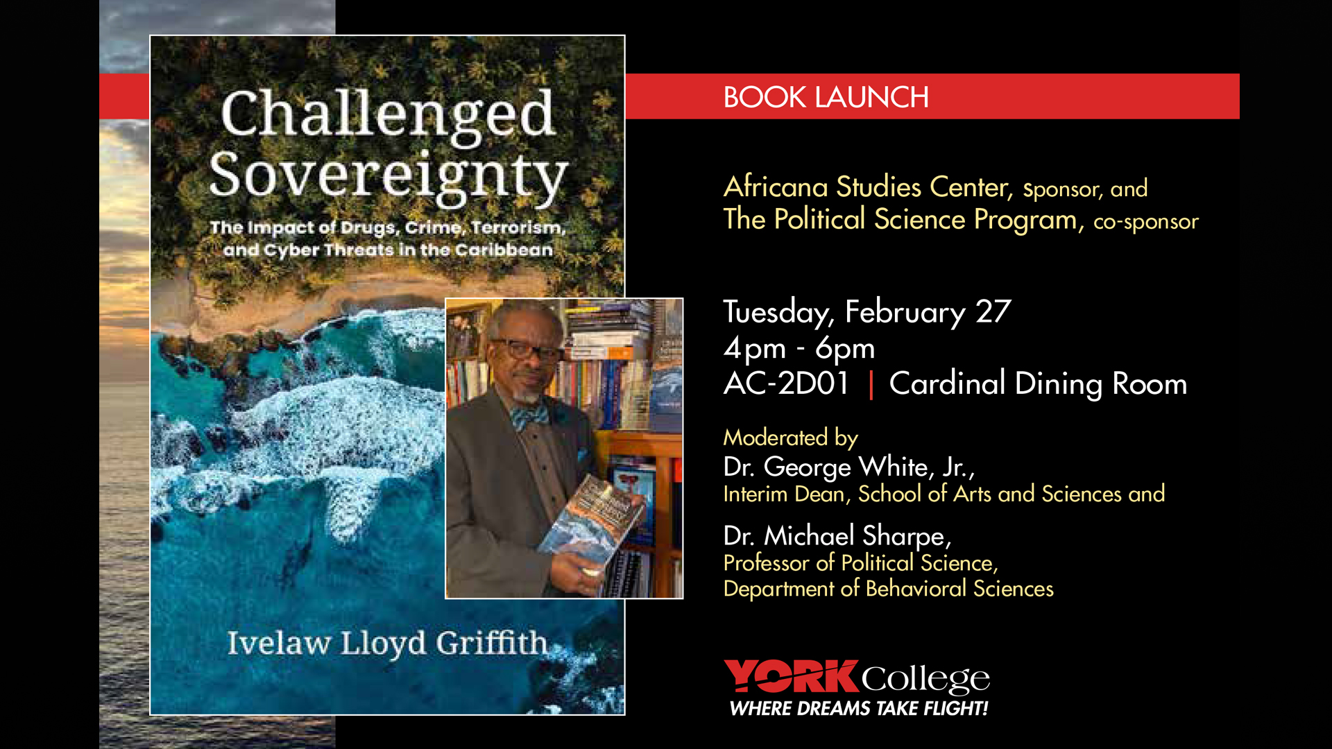 Book Launch: Challenged Sovereignty by Dr. Ivelaw L. Griffith ...