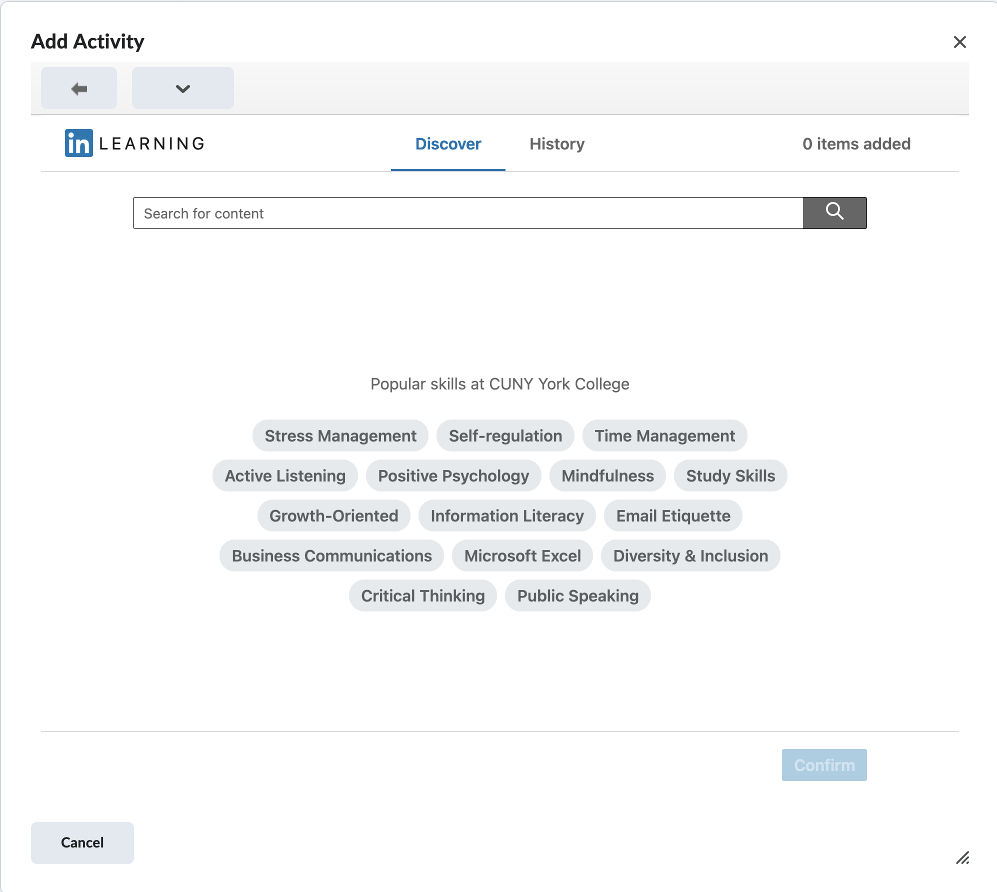 Adding LinkedIn Learning content in your BrS courses - Center For ...