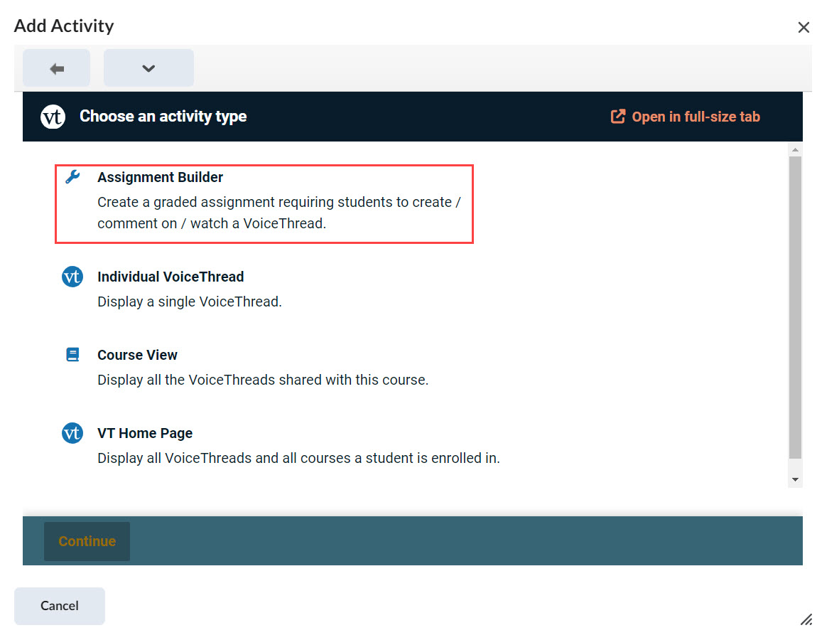 Using VoiceThread in your Brightspace courses - CTLET - York College