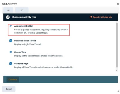 Using VoiceThread in your Brightspace courses - Center For Teaching, Learning, and Educational ...