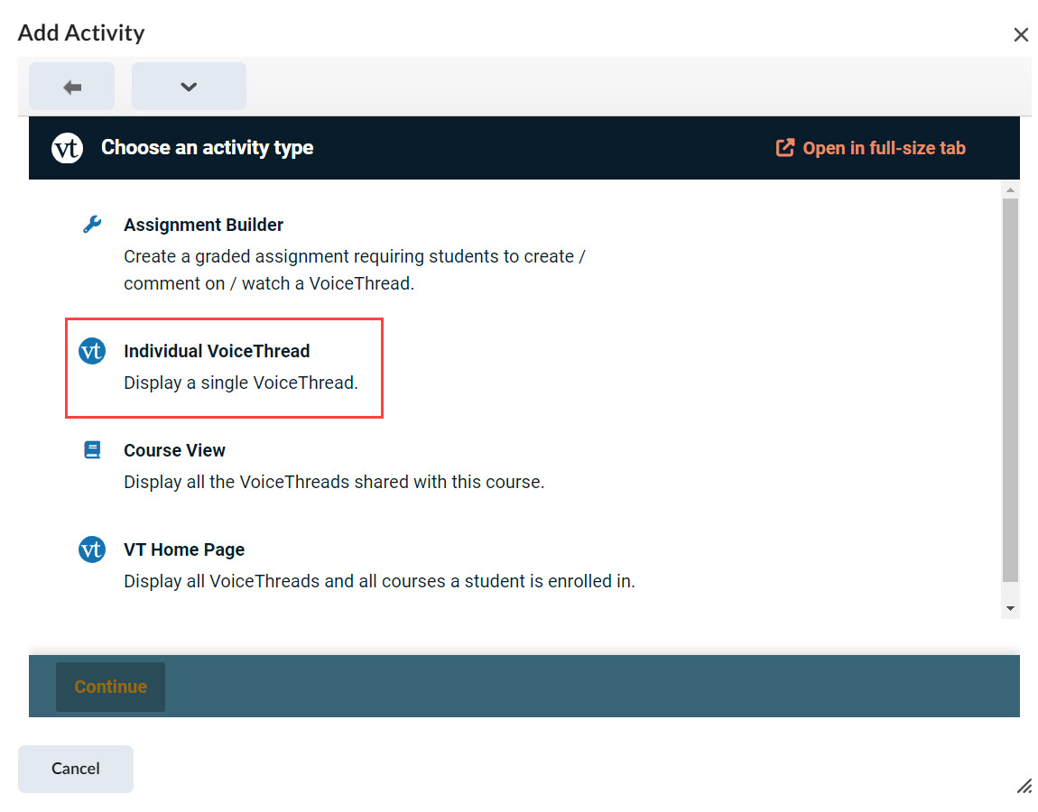 Using VoiceThread in your Brightspace courses - CTLET - York College