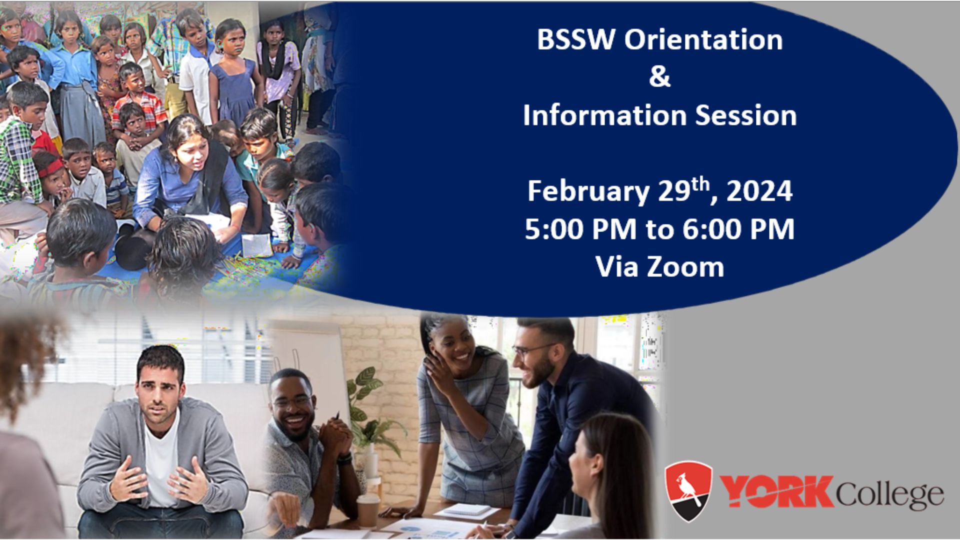 BSSW Information Session - Calendar - York College