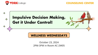 Events - Counseling Center - York College