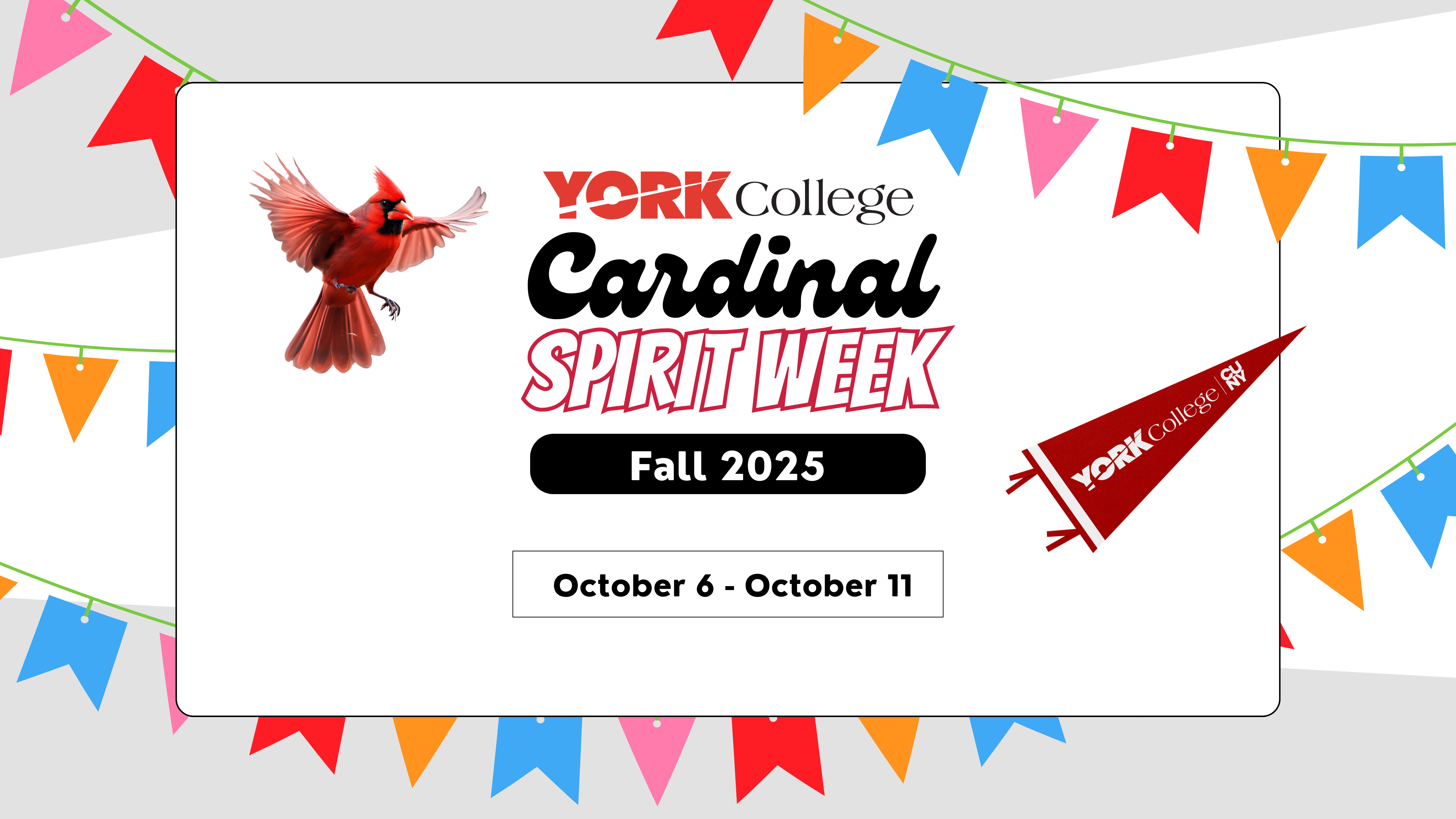 2025 Cardinal Spirit Week: Mismatch Fit Day - York College / City ...