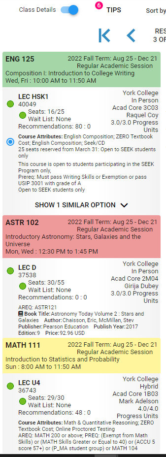 FAQ - Office of the Registrar - York College