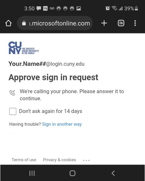 Outlook App Setup - Information Technology - York College