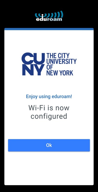 CUNY eduroam Wi-Fi - Information Technology - York College