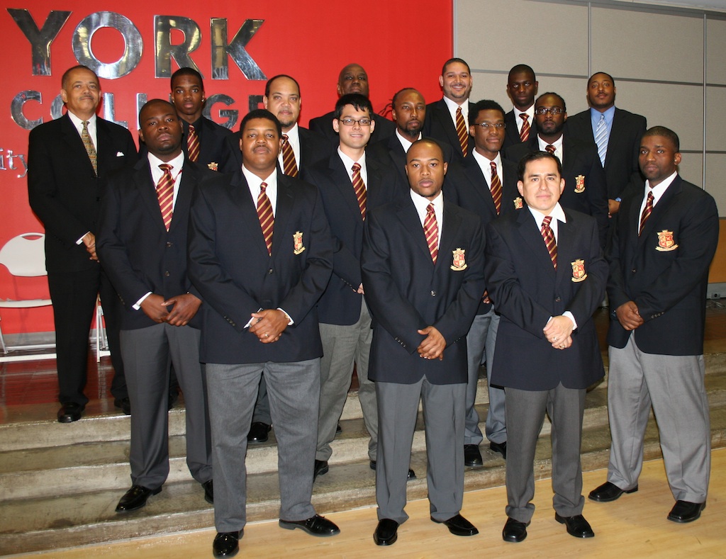 Pi Eta Kappa Induction Ceremony - Male Initiative Program - York College