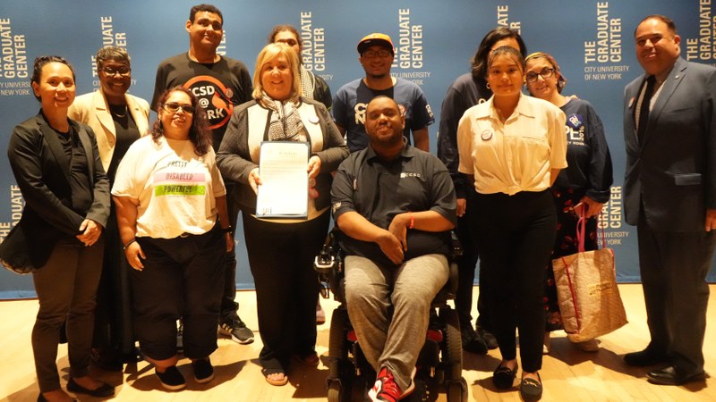 Students Lead Voter Registration for Disability Rights - York College / City University of New ...