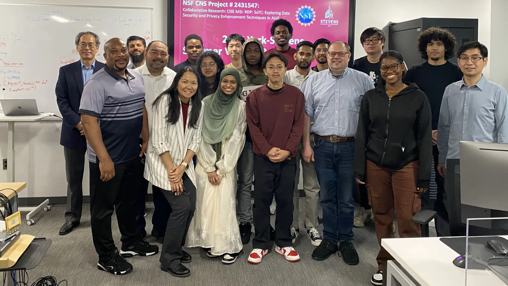 Students Gain Hands-On Cybersecurity and AI Experience at Stevens Institute of Technology - York ...