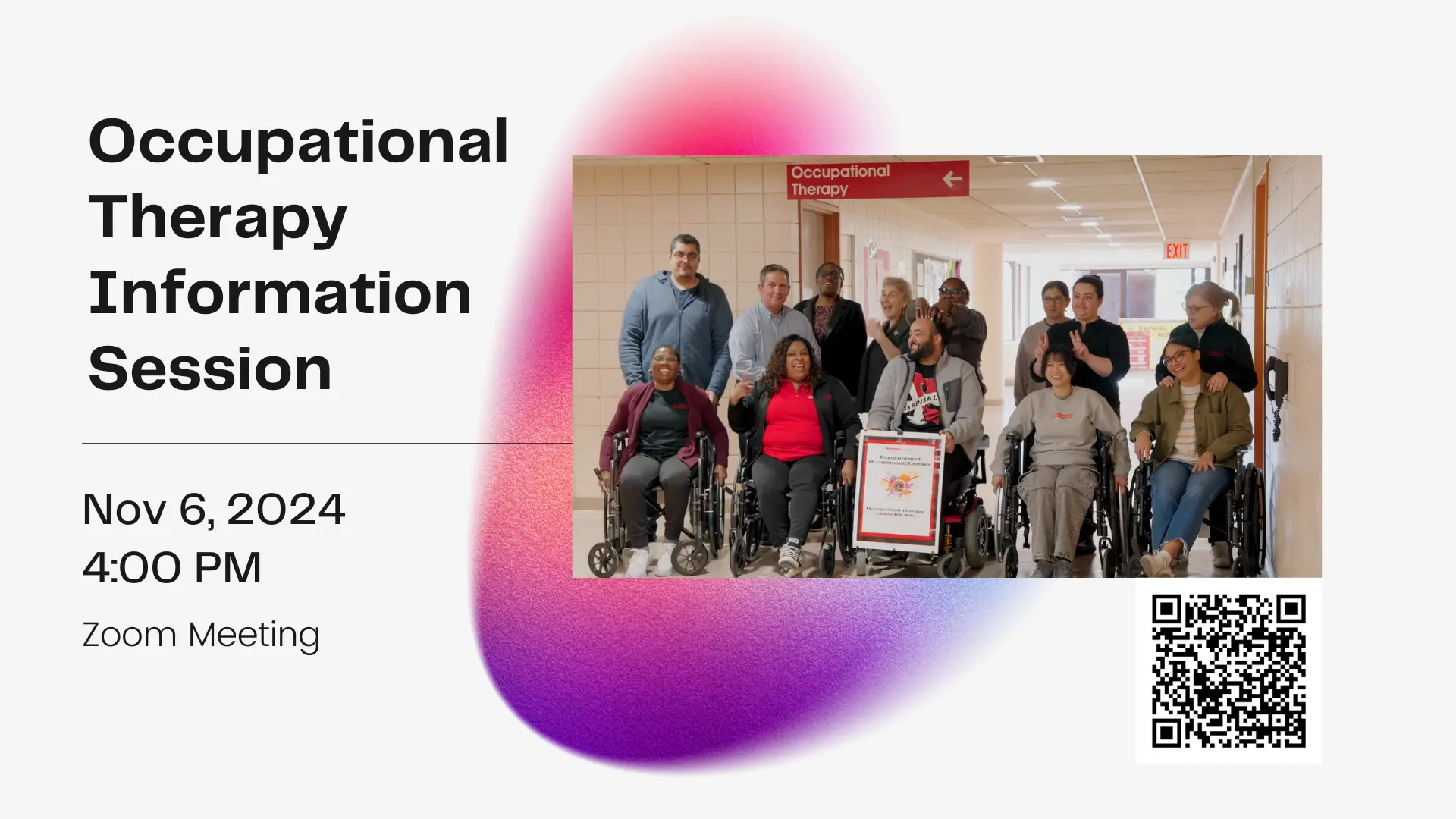 OT Information Session - Department of Occupational Therapy - York College