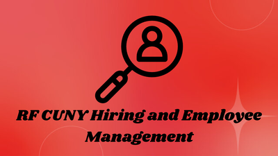 RF CUNY - Office of Research and Sponsored Programs - York College