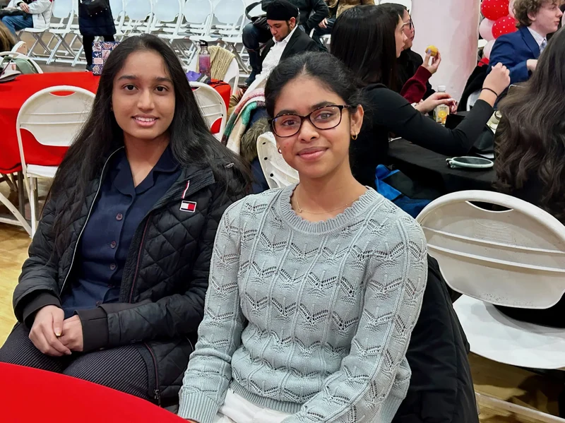 Two students smiling at the JSHS 2025 Event - Junior Science and ...