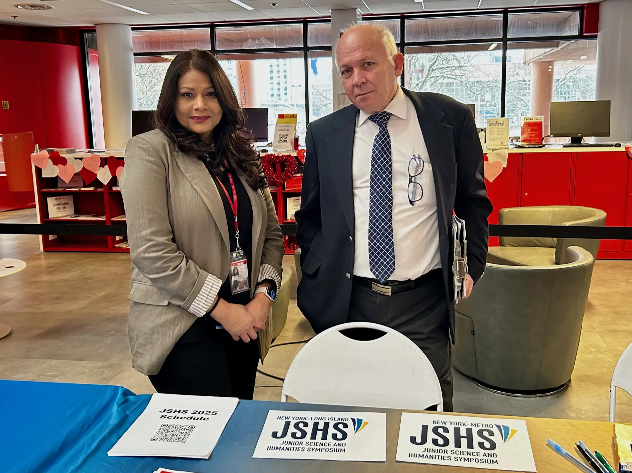 JSHS Representatives at Library Event - Junior Science and Humanities ...