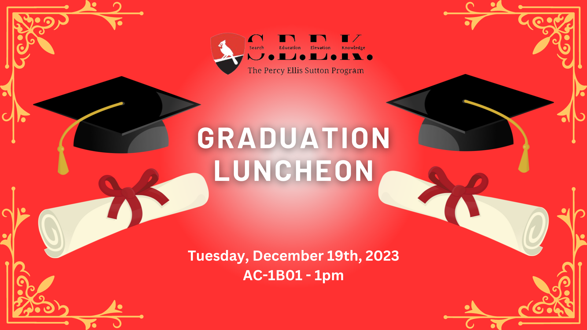 SEEK Graduation Luncheon